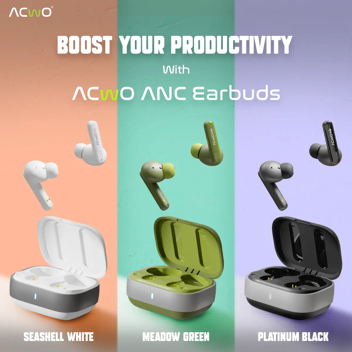 How ACwO ANC TWS Earbuds Can Boost Your Productivity | Top Noise ...
