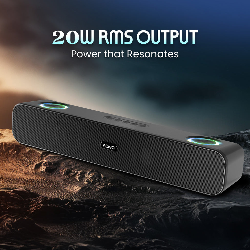 CARNIwAL 414 | TWS Soundbar with 10hrs Playtime & 20W RMS – ACwO