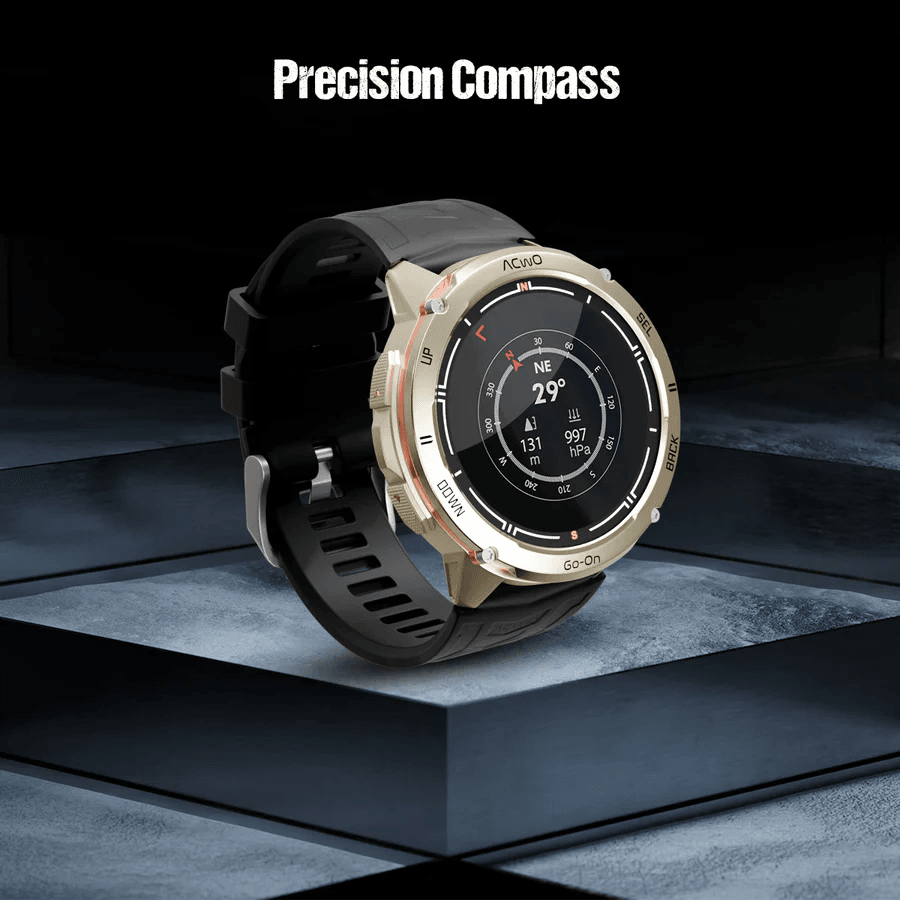 FwIT Go-On GPS Smartwatch | Military Grade | Watch For Running, Hiking ...