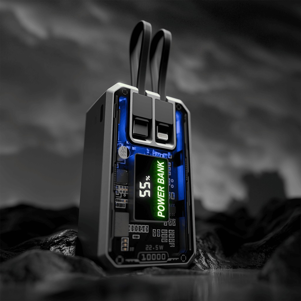 Transparent Power Bank 22.5 Watt - 10000mAh | ACwO